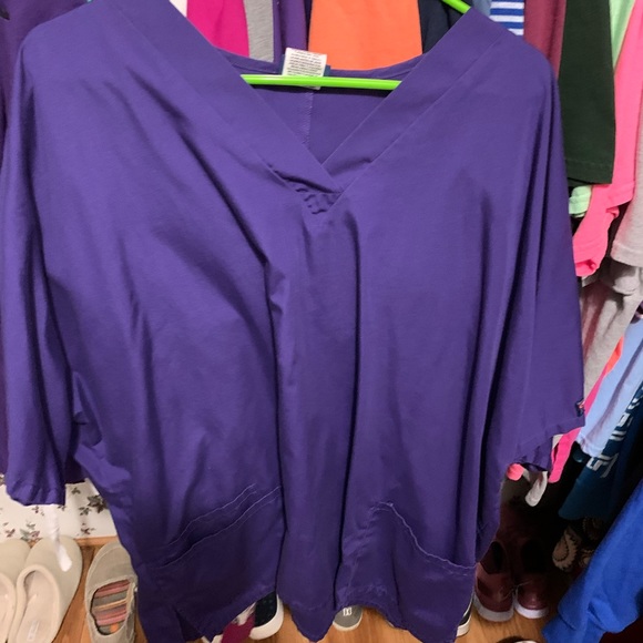 Cherokee | Other | Purple Scrub Sets Jacket 3xl | Poshmark